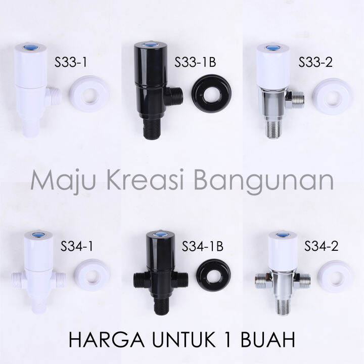 Stop Kran Kloset Soligen 1 2 Cabang Single Double PVC Jet Shower New Keran Bidet Kamar Mandi S33 ...