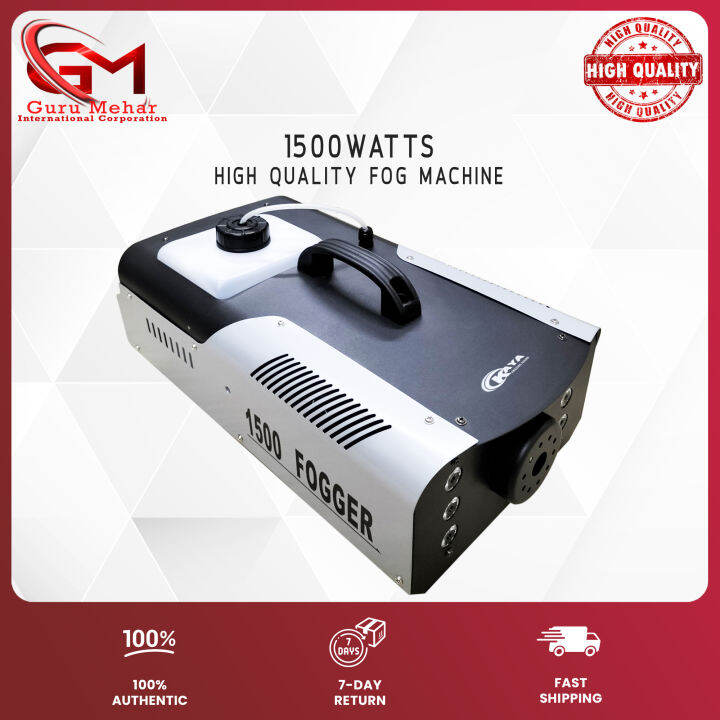 KAYA (1500W) - FOG MACHINE LED High Quality DJ Effect Wired Remote ...