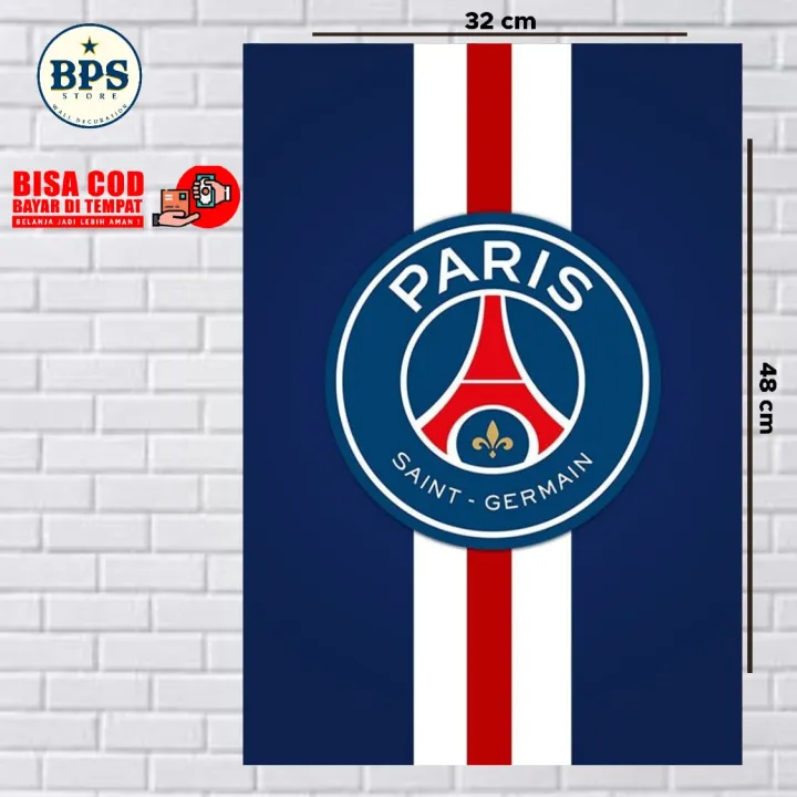 POSTER PARIS SAINT GERMAIN FC - POSTER PSG - POSTER SEPAKBOLA ...