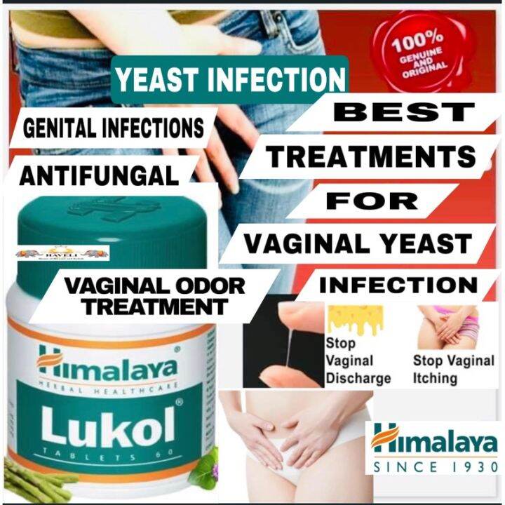 Himalaya Lukol For Yeast Infection Vaginal Infections Treat Pelvic ...