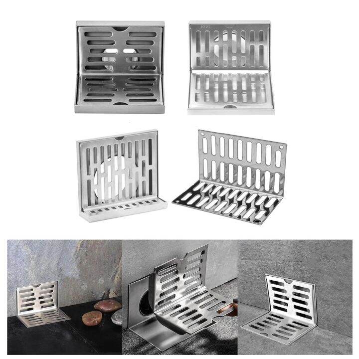 Floor Drain L Shaped Same Layer Waste Water Strainer Shower Strainer ...