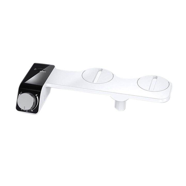 Bidet Toilet Seat Attachment Ultra Thin Non Electric Self Cleaning Dual