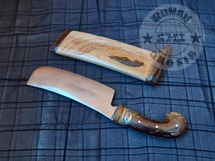 GOLOK HAMBALAN - GOLOK CACAH DAGING TULANG HEWAN FULL TANK BAJA PER ...