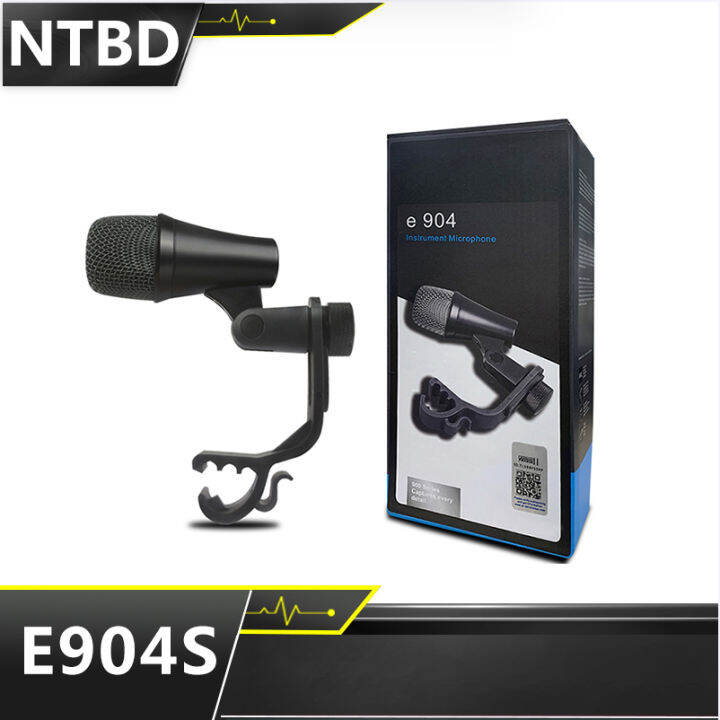 เครื่องมือไดนามิก E904S NTBD ไมโครโฟนกลองแต๊กทอมกลองแต๊กเครื่องดนตรีไมโครโฟน | Lazada.co.th