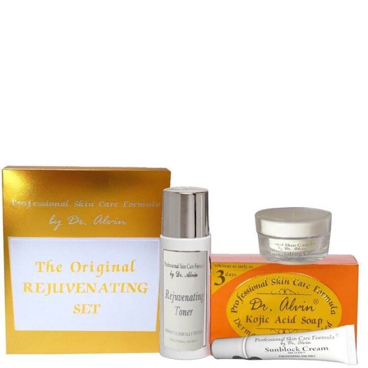 DR ALVIN ORIGINAL GOLD REJUVENATING SET | Lazada PH