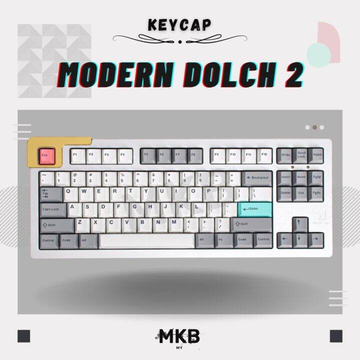 [READY STOCK] Modern Dolch 2 Light ABS Double Shot Cherry Profile ...