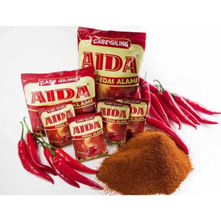 Bubuk Cabe Aida Sachet 250 gr | Lazada Indonesia