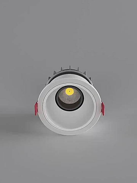 Anti Vertigo Spotlight COB Ceiling Ceiling Lamp Aisle Embedded Hole ...