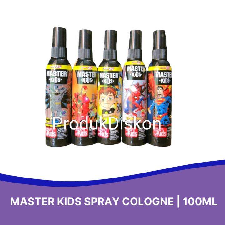 MASTER KIDS Spray Cologne Parfum Anak 100ml | Lazada Indonesia