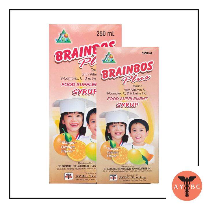 Brainbos Plus Syrup | 120 and 250mL | Lazada PH