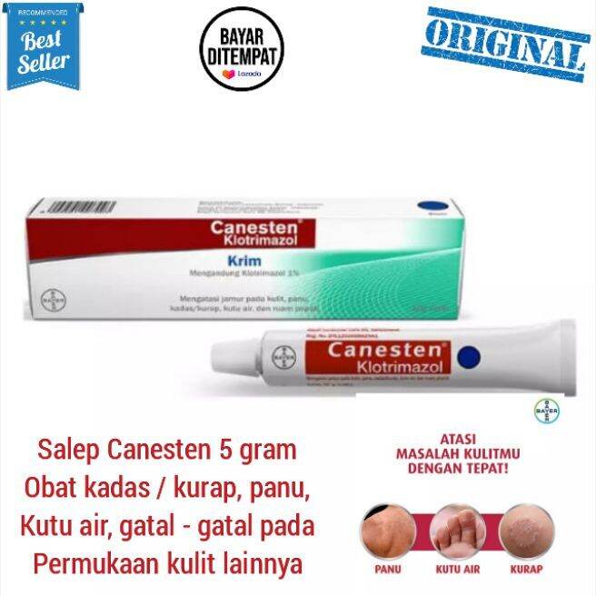 Canesten 5 gram cream anti jamur | Lazada Indonesia