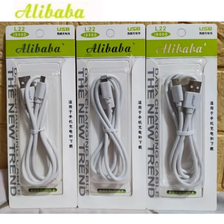 Alibaba Fast Charger Chords i9500 The New Trend Micro USB, iOS, Type C ...