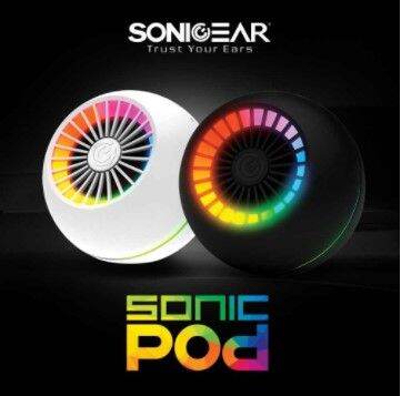 SonicGear Sonic Pod TWS Pairing Speaker Bluetooth 5.0 | 12 hours playtime | Apps Control ...