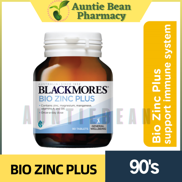 BLACKMORES BIO ZINC PLUS 90 tablets EXP:02/2024 | Lazada