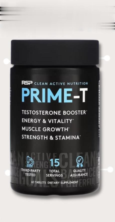 RSP Nutrition, Prime-T Testosterone Booster 60 tablets | Lazada.co.th