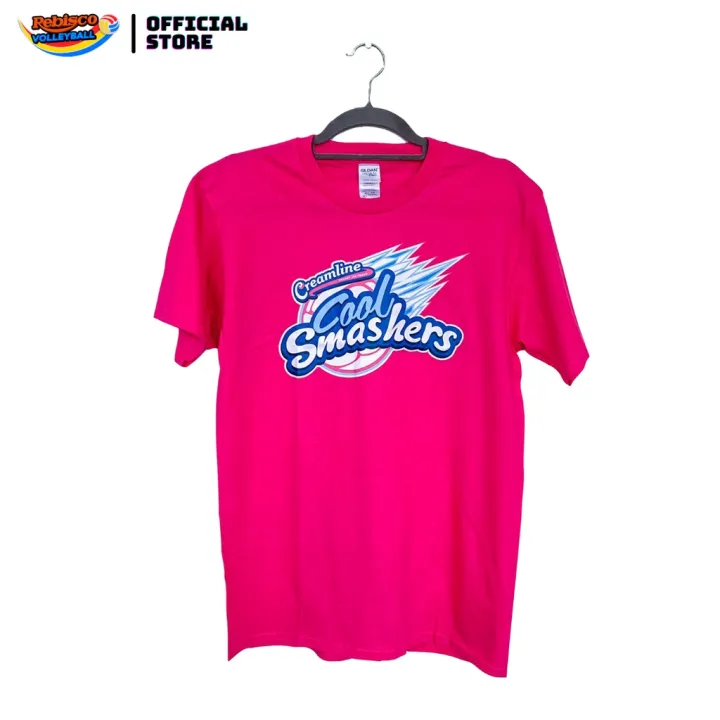 Creamline Cool Smashers Team Cotton Shirt Official Merchandise - Pink ...
