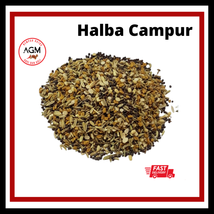 AGM HALBA CAMPUR @ MIXED HALBA 250G / 500G / 1KG READY STOCK | Lazada