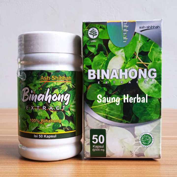 Herbal Ekstrak Kapsul Daun Binahong 50 Kapsul Membantu Proses Penyembuhan Luka | Lazada Indonesia