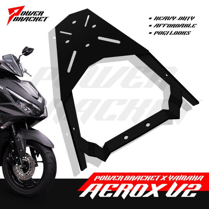 Yamaha Aerox 155 v2 Top box bracket / Powerbracket / Monorack ...
