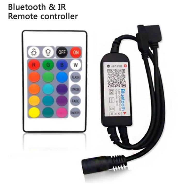 Micro-size Bluetooth-compatible IR RGB Led Strip Light Remote ...