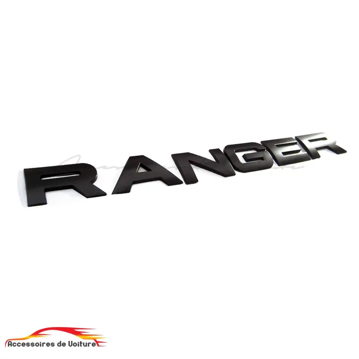 Ford Ranger Hood Emblem (Matte Black) #1 | Lazada PH