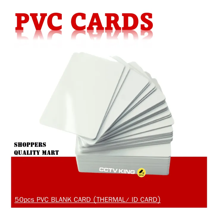 PVC CARDS, THERMAL PRINTER CARDS, BLANK CARD, WHITE BLANK CARD, ID ...