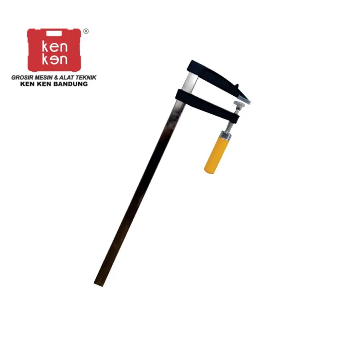 Klem Jepit F Kayu F1200 Klem Clamp Papan Kayu 120cm Penjepit Besi Kayu ...