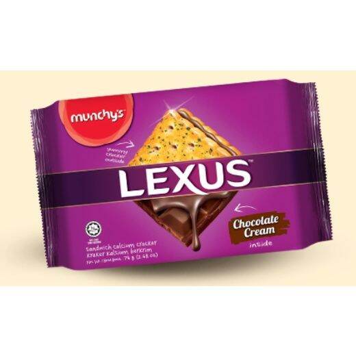 MUNCHY'S LEXUS SANDWICH CRACKER 76G | Lazada