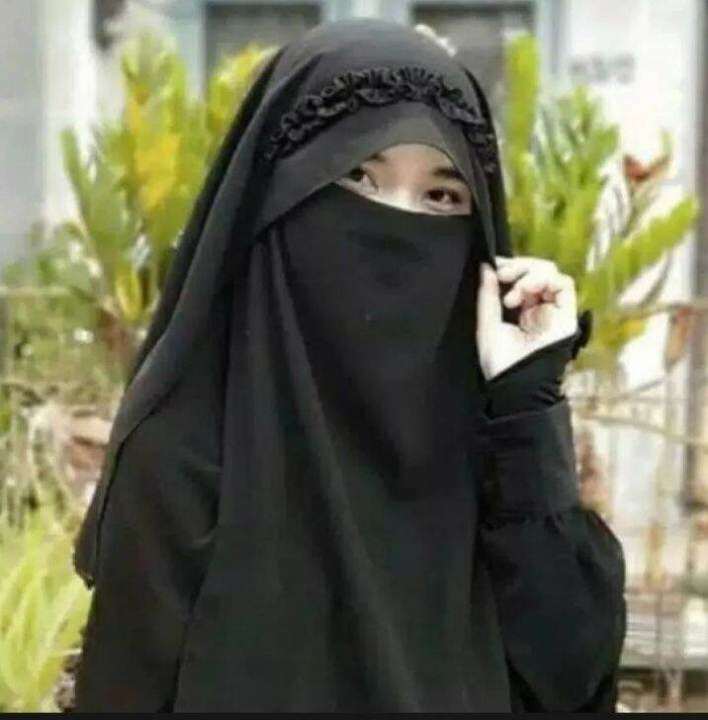 MUSLIM TRENDING ID CADAR NIQAB NIQAB VEIL HUSNA CADAR BUTTERFLY CADAR ...