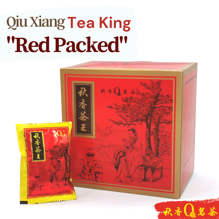 秋香茶王红庄 Qiu Xiang Tea King "Red Pack"【36 Packs x 10g】|【乌龙茶 Oolong tea ...