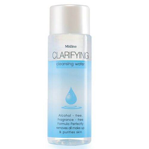 Mistine Clarifying Cleansing Water 100ml. มิสทีน เคล็นซิ่ง ทำความสะอาด ...