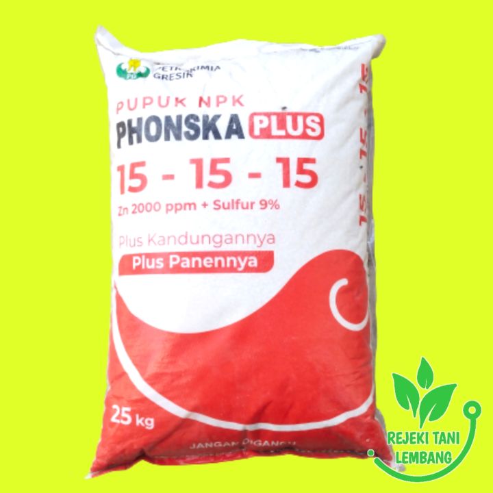 PUPUK NPK PHONSKA PLUS 15-15-15 25 KG | Lazada Indonesia