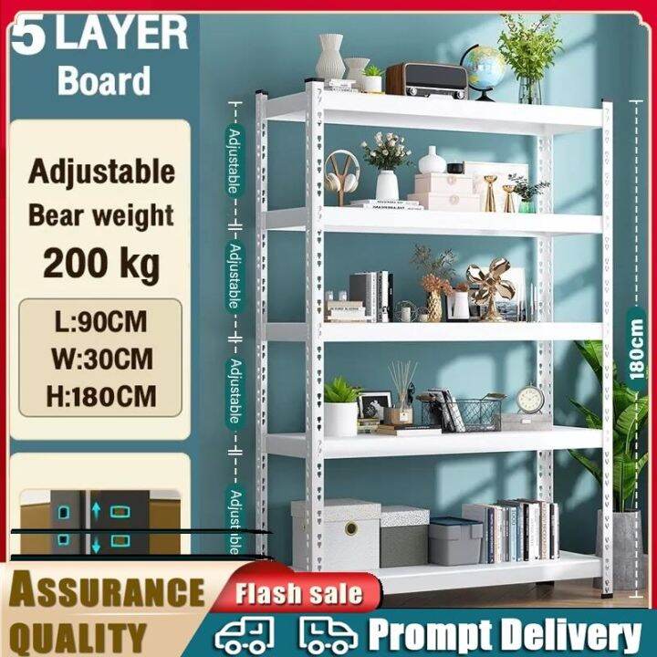 5 Layer Metal Rack Boltless Rack Heavy Duty Steel Rack Metal Shelf ...