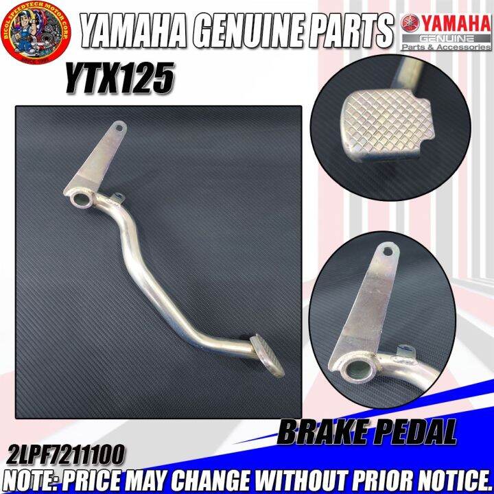 YTX125 BRAKE PEDAL (YGP) (Genuine: 2LP-F7211-10) | Lazada PH