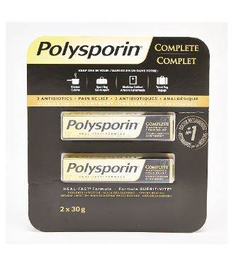 Polysporin Complete Antibiotic Ointment, 30g x 2 (Exp Mar 2024) | Lazada PH