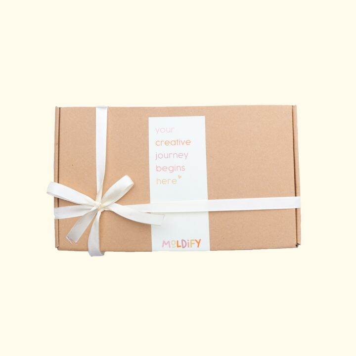 Moldify DIY Do-It-Yourself Air-Dry Clay Starter Kit Crafts Creations | Lazada PH