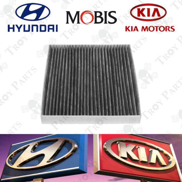 (1pc) Original Kia Hyundai Cabin Air Aircon Filter for Kia Hyundai ...