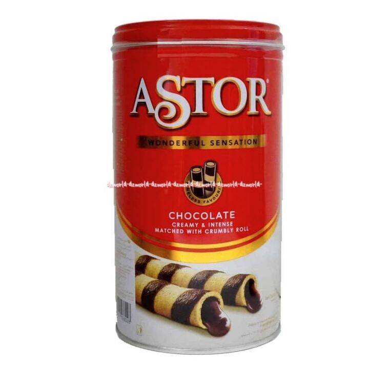 Astor Chocolate Wafer Stick 330gr Renyah Rasa Coklat Astor Kemasan ...