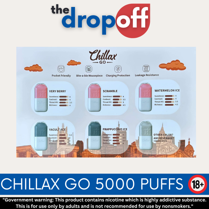 CHILLAX GO 5000 P*FFS | Lazada PH