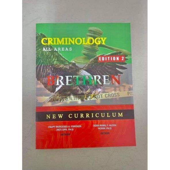 Criminology New Curriculum | Lazada PH