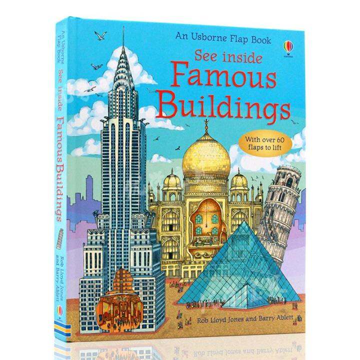 English original picture book see inside famous buildings | Lazada PH