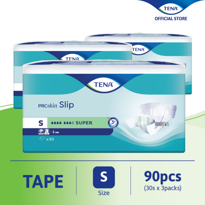 TENA Slip Super, Small 30s x 3 | Lazada