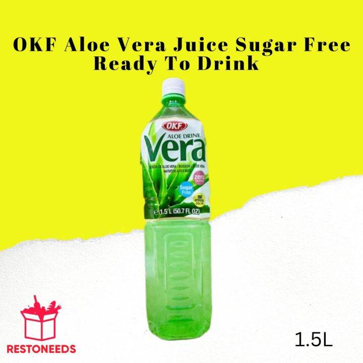 OKF Aloe Vera Juice Sugar Free Ready To Drink 1.5L | Lazada PH