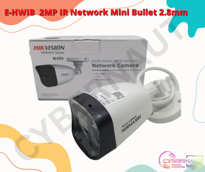 Hikvision E-HWIB 2MP IR Network Mini Bullet 2.8mm | Lazada PH
