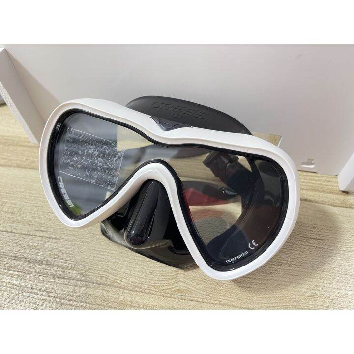 Cressi A1 Mask มีระบบกันฝ้าในตัว หน้ากากดำน้ำ เหมาะสำหรับ Scuba Diving ...