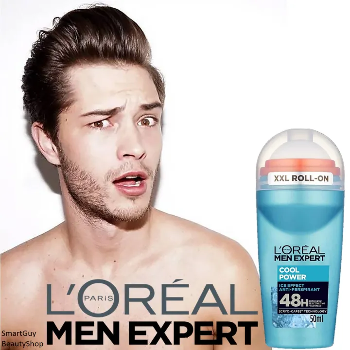 L’oreal Men Expert Cool Power 48H Anti-Perspirant Deodorant Roll On ...