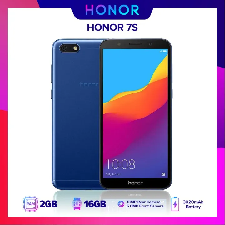 HONOR 7S 2GB RAM 16GB ROM 5.45 Full View Display 3020mAh 13MP Android 8.1 Quad Core (Black ...