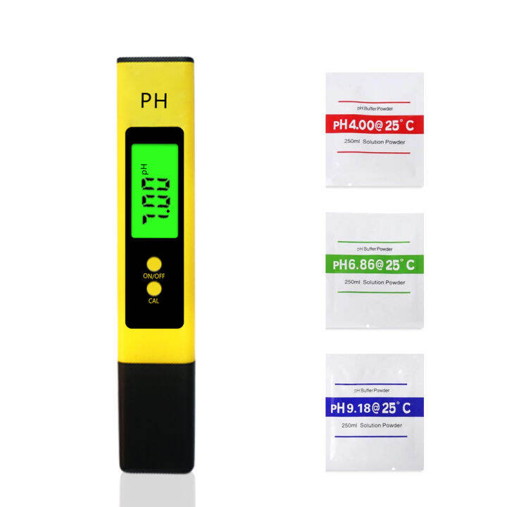 PH Tester Digital PPM Digital Water Tester Pen Type pH Meter Readout ...