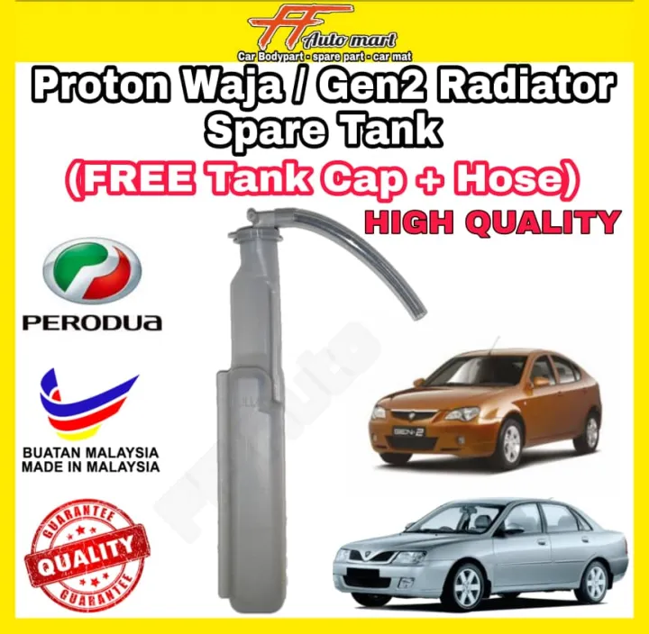 PROTON WAJA / GEN2 Radiator Spare Tank - Tangki Simpanan Air Radiator ...