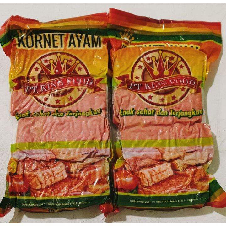Kornet ayam kotak king food 500 grm | Lazada Indonesia